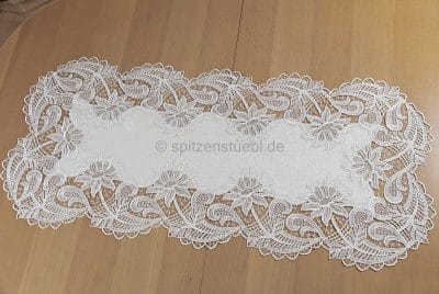 Luxus Plauener Spitze Tischläufer Bilder