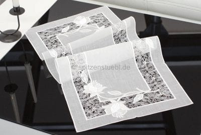 Luxus Plauener Spitze Tischlãufer Bilder